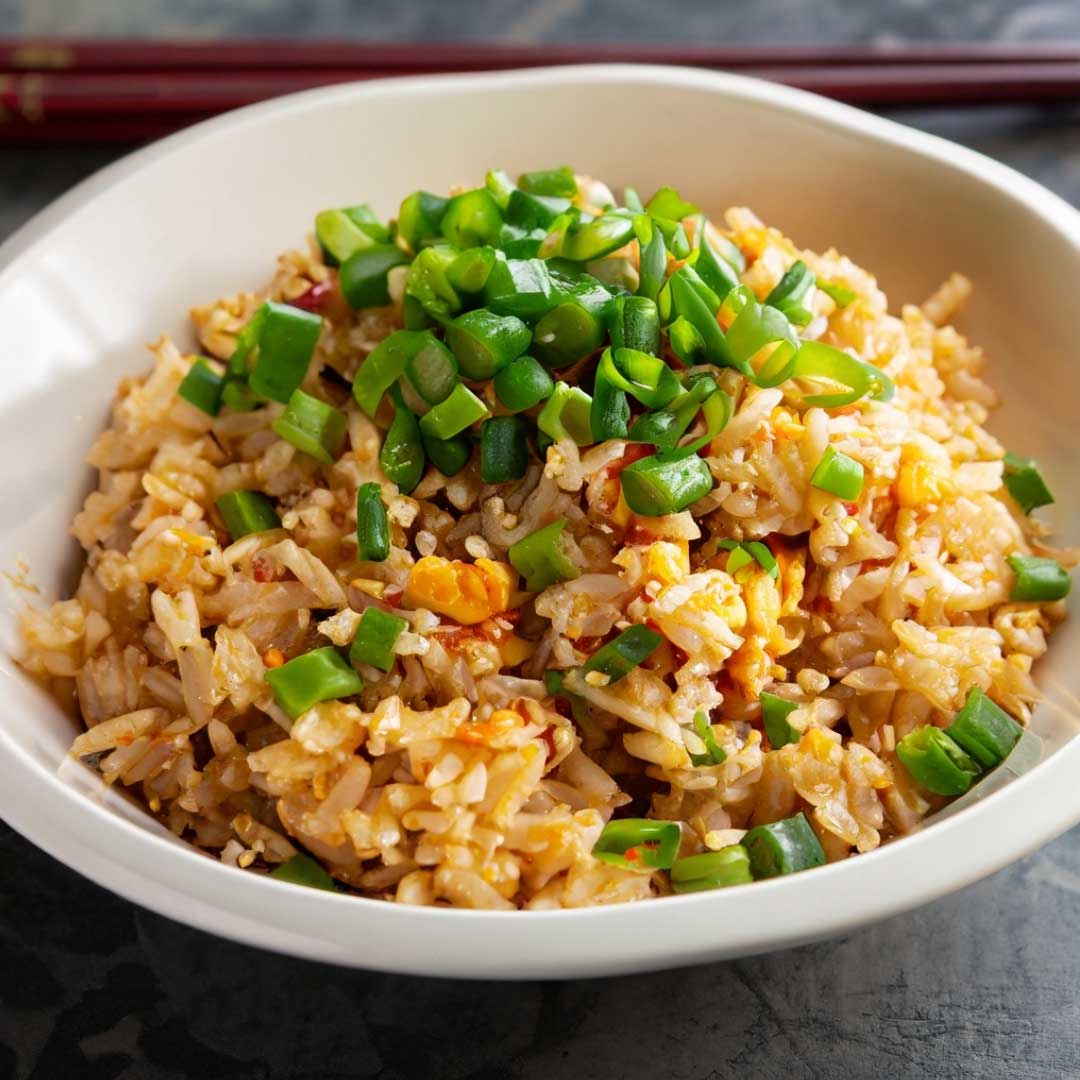 Miso Fried Rice - The Rooted Cache